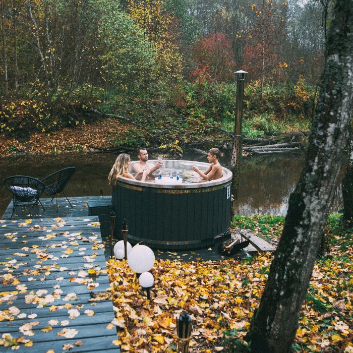 Holz-Garten-Jacuzzi – Jacuzzi SPA - Acrylwanne