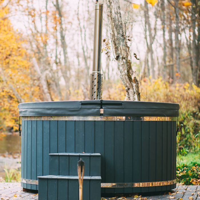 Holz-Garten-Jacuzzi – Jacuzzi SPA - Acrylwanne